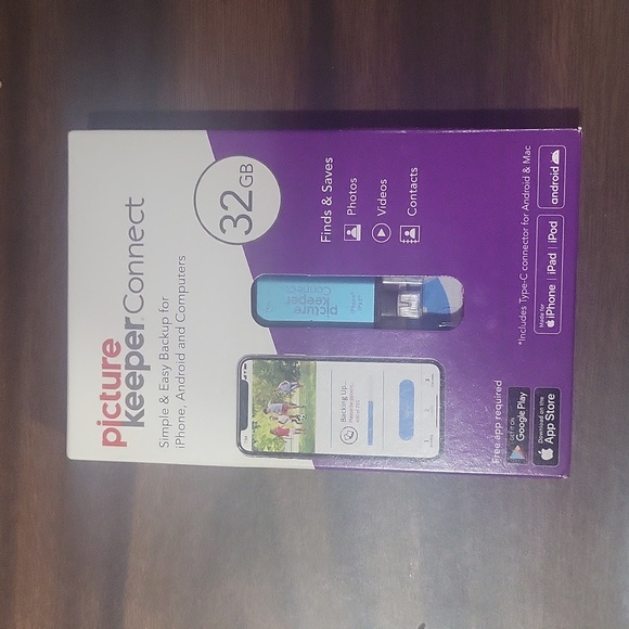 Cameras, Photo & Video | Picture Keeper Connect 32 Gb Phone Pictures Backup New In Box Flash ...